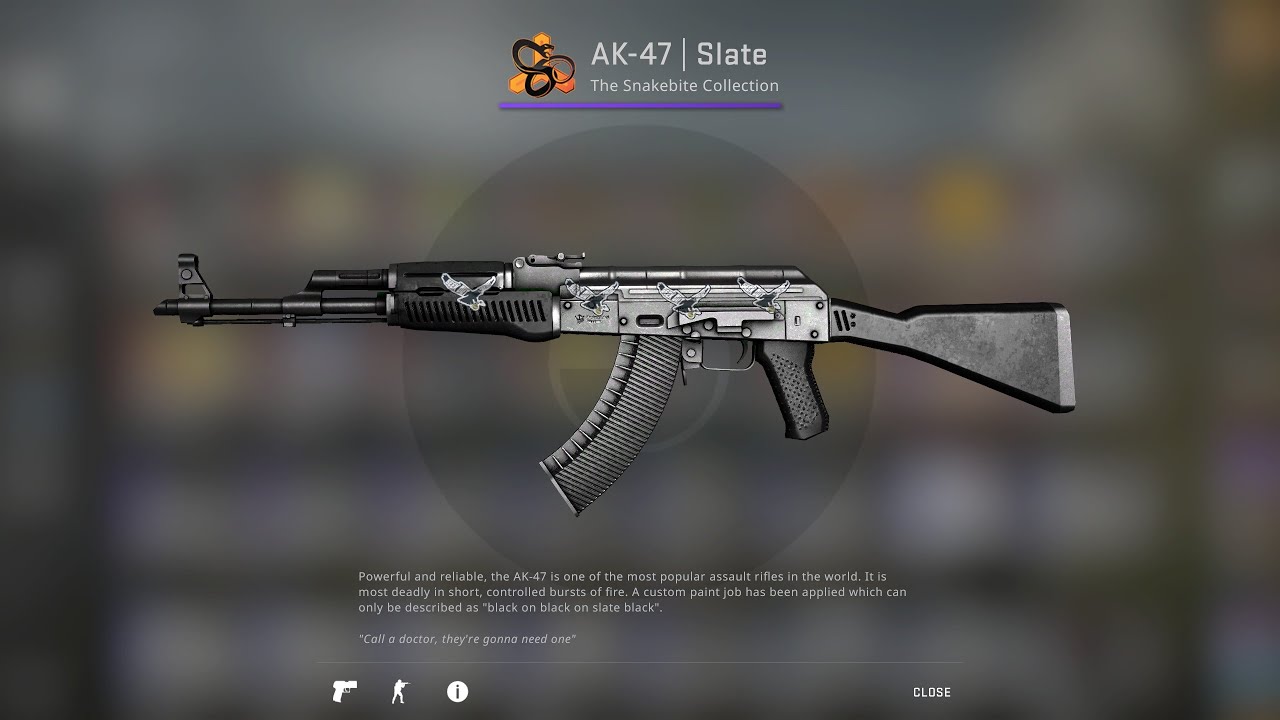 AK 47 Slate Stickers For Black And White Loadout YouTube ak-47-slate-stickers-for-black-and-white-loadout-youtube