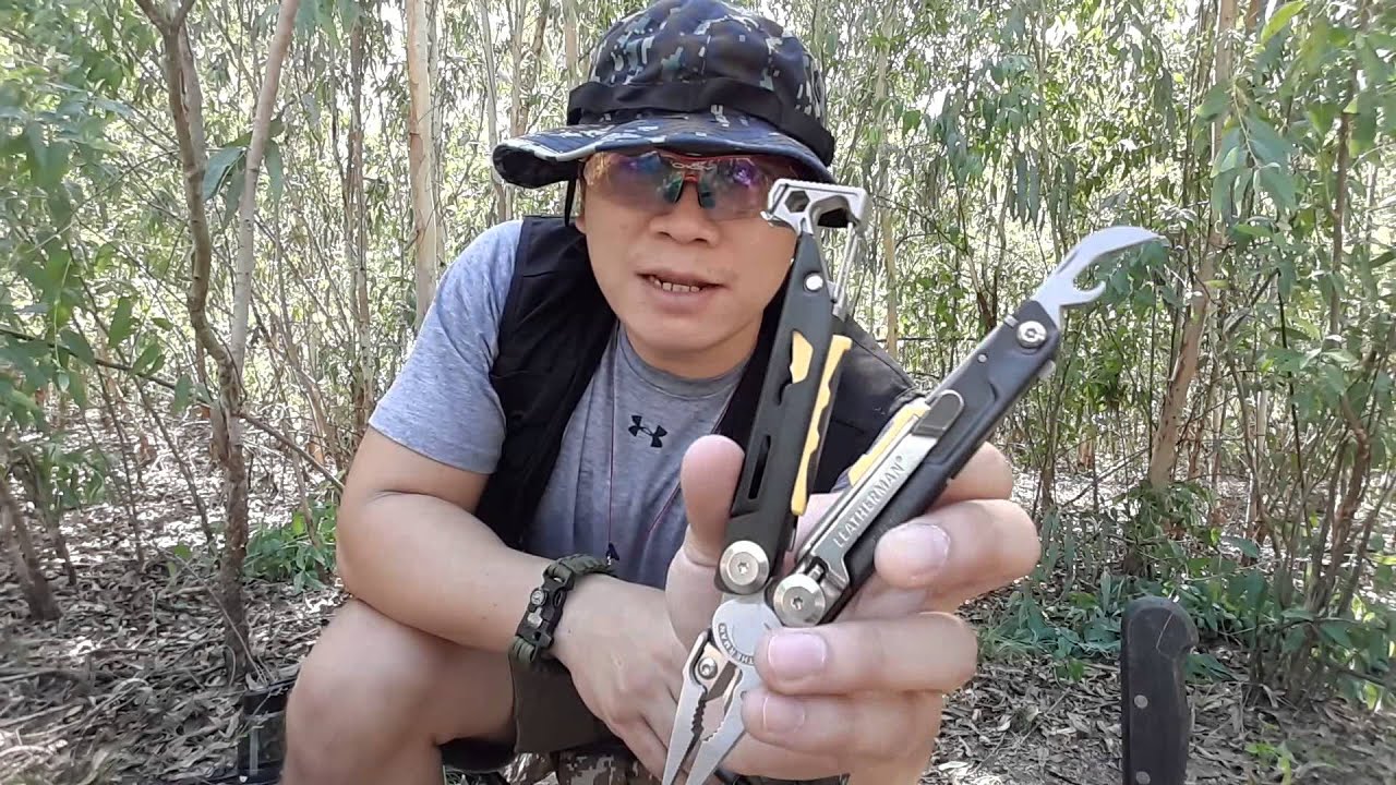 LEATHERMAN Signal .Thai review by ครูโอช็อป - YouTube