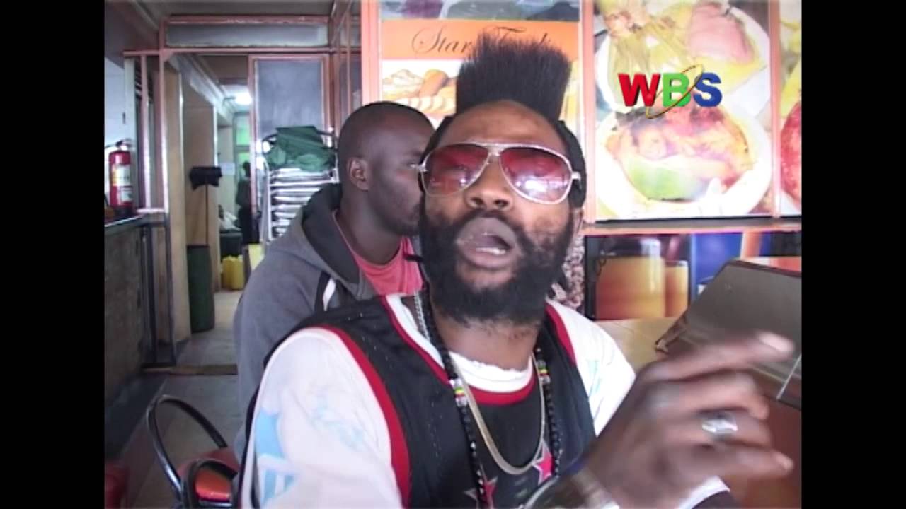 kick boxers Sharif Bukenya and Twaha Kyazze got involved in a mock ...