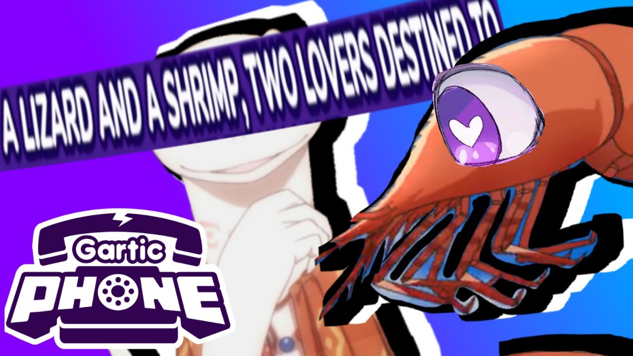 My friends make the most CURSED GARTIC PHONE submissions... - YouTube