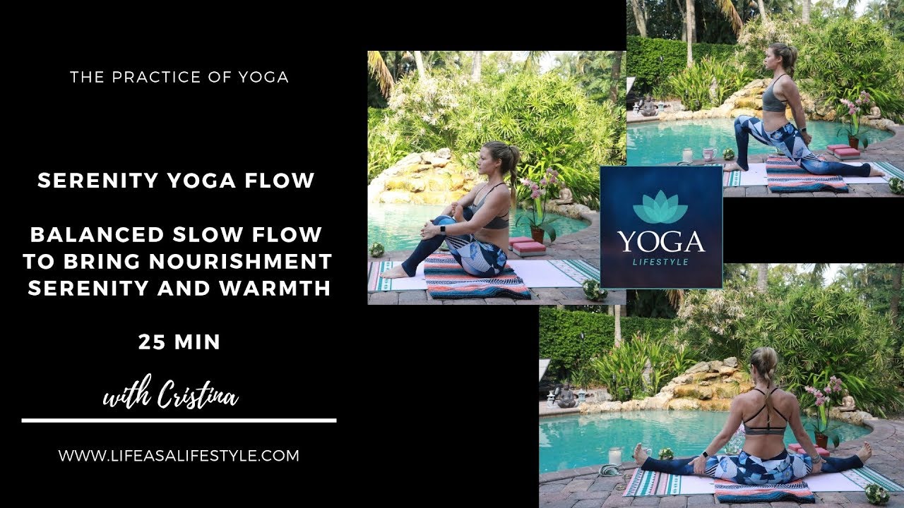 SERENITY Yoga Flow | Yoga for Anxiety |Bring Warmth and Grounding to ...