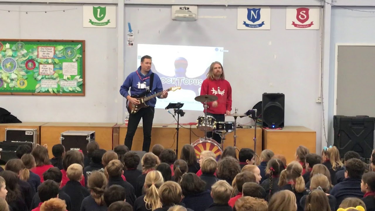 Rocktopus at St Saviour’s Junior School - YouTube