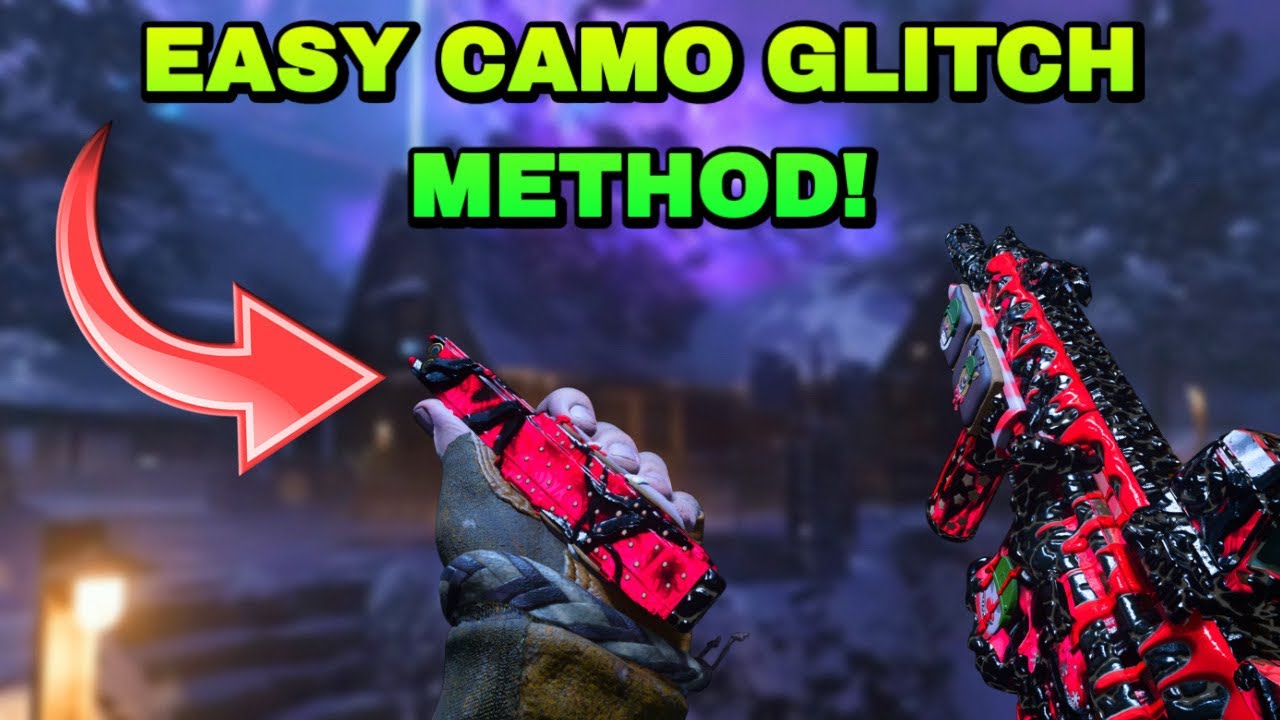 NEW SOLO EASY BEST CAMO METHOD! NEW EASY CAMO GLITCH INFESTATION ...