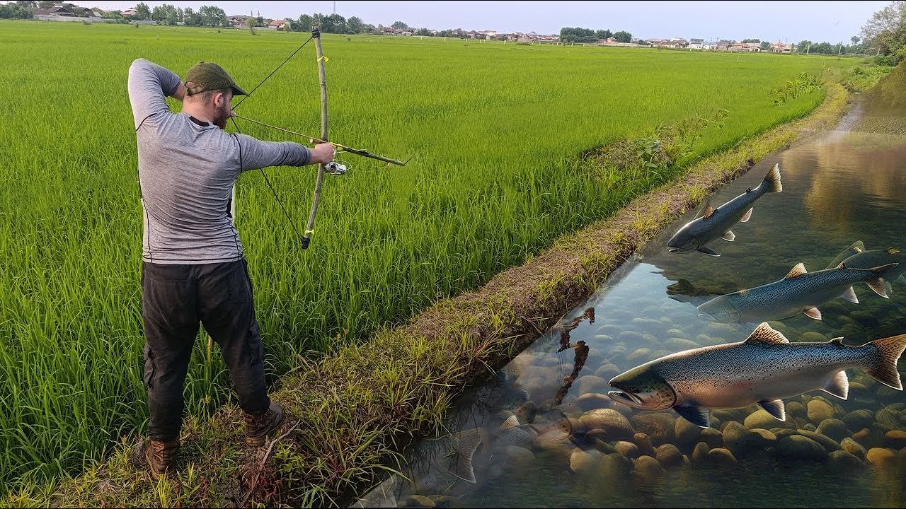 How to make a fishing bow instruction part2 #fishing #bow #fish # ...