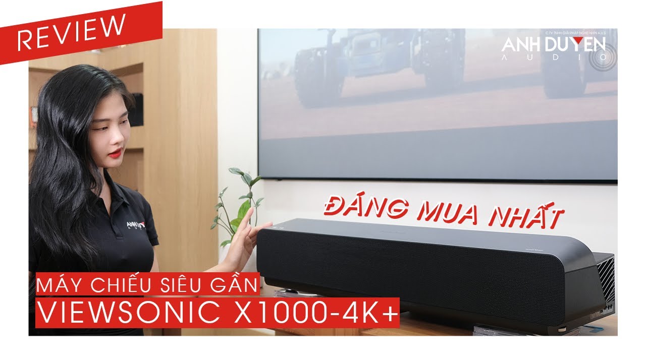 Máy Chiếu Siêu Gần ViewSonic X1000 4K+ Đáng Mua Nhất Cho Không Gian ...