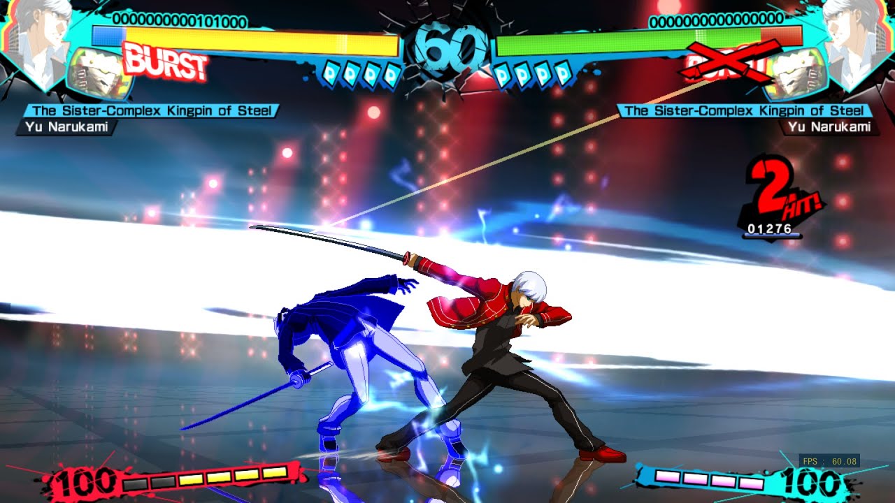 P4U2 P4AU Mid Level Yu Narukami Combos - YouTube
