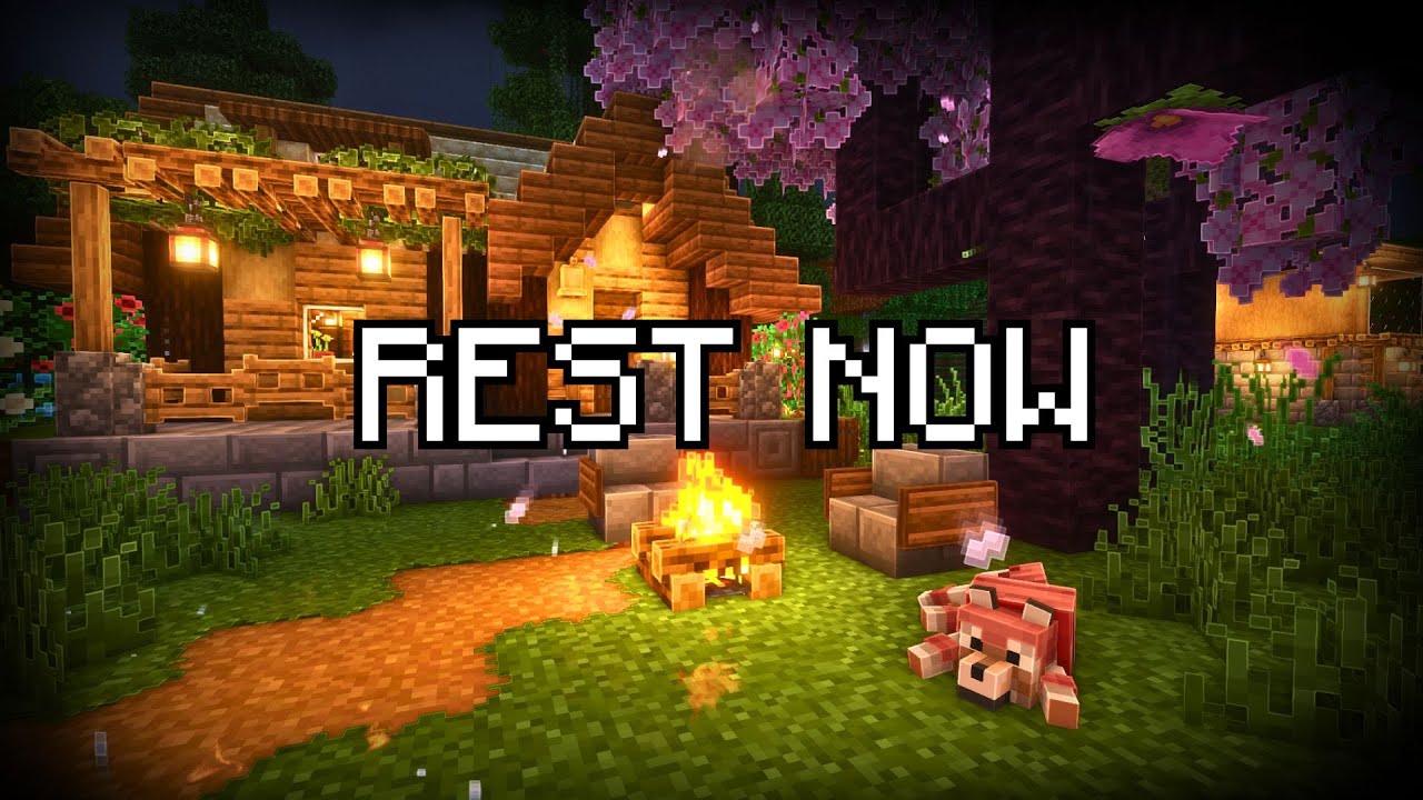 REST EASY... (SOFT MINECRAFT TUNES, QUIET CAVE WATER DRIPS) - YouTube