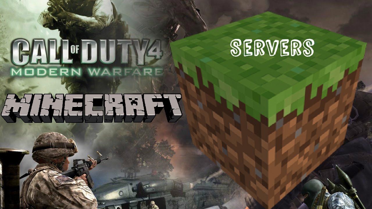 Call Of Duty 4: MW - Mapa MInecraft Gameplay PC - YouTube