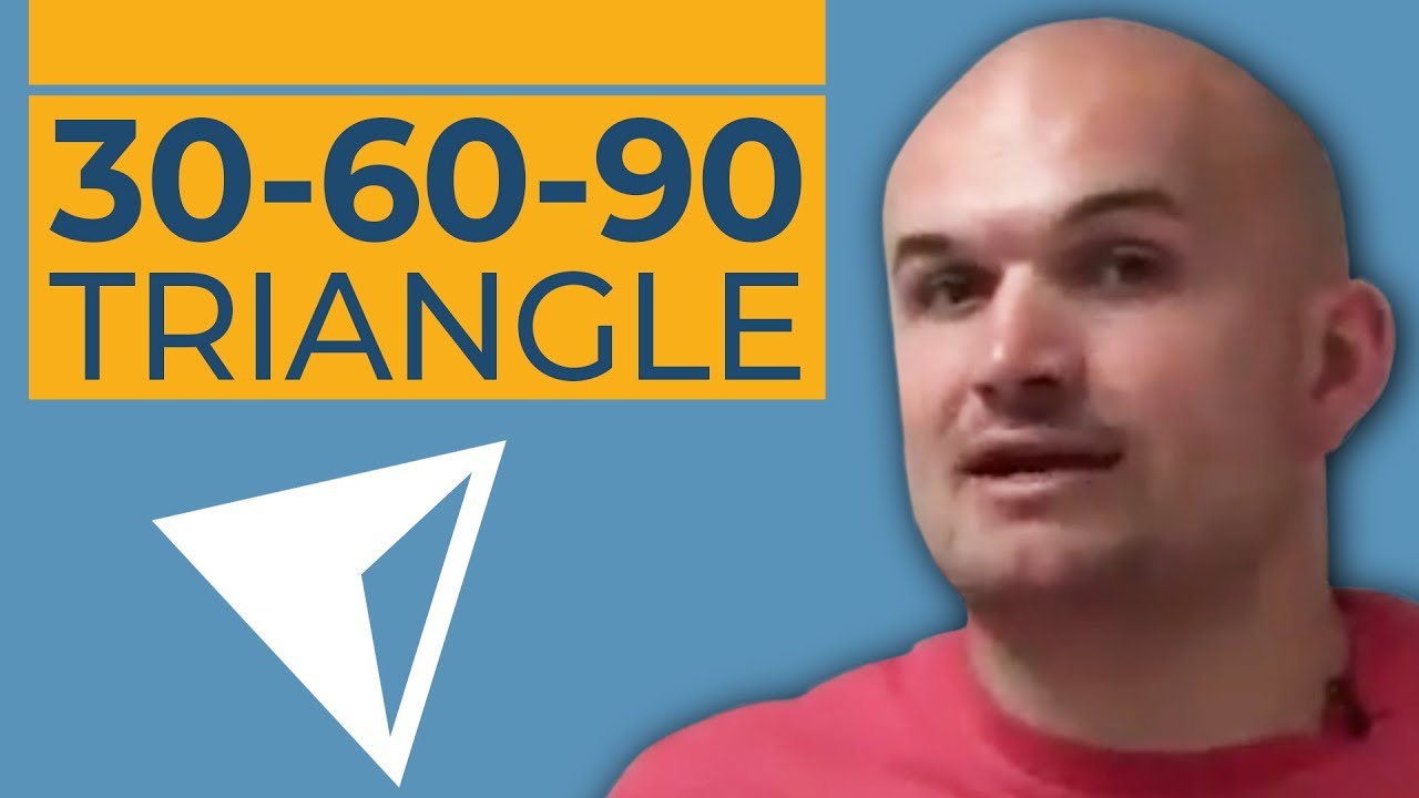 How do we determine the relationships of a 30 60 90 triangle - YouTube