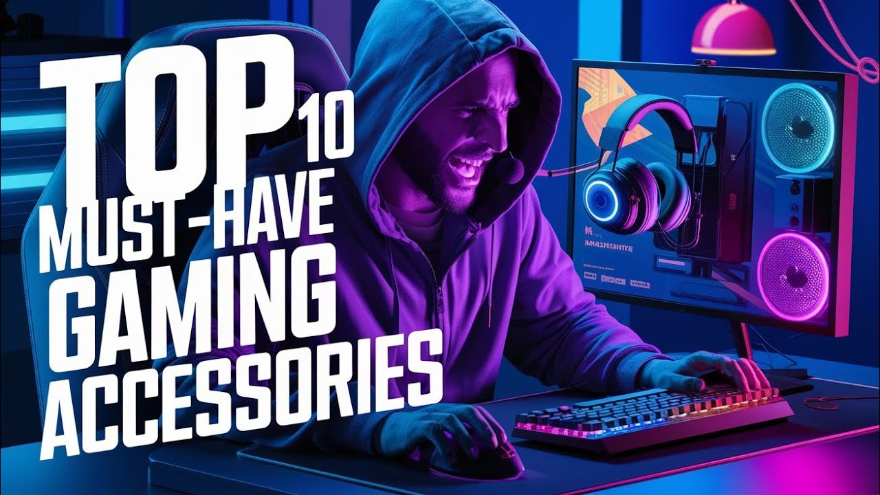 Top 10 Must-Have Gaming Accessories for 2024! - YouTube