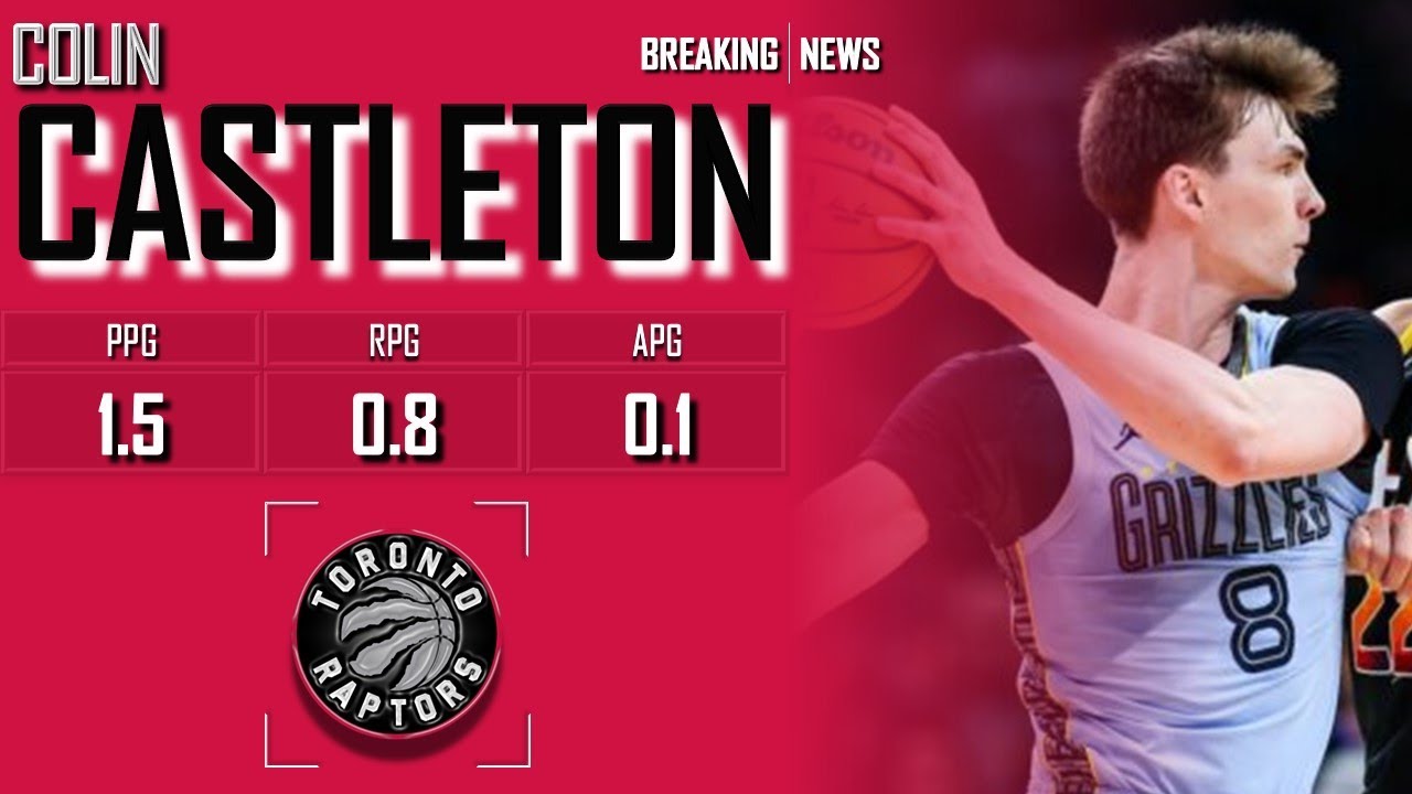 𝐁𝐑𝐄𝐀𝐊𝐈𝐍𝐆 𝐍𝐄𝐖𝐒: Toronto Raptors Sign Colin Castleton To 10-Day Contract ...