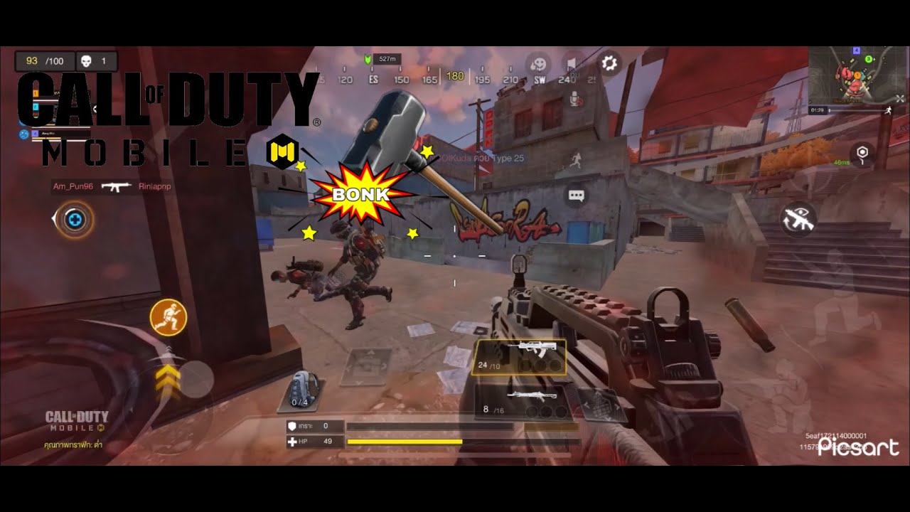 CODM ปืน AK-47 moon night #callofdutymobile #survival - YouTube