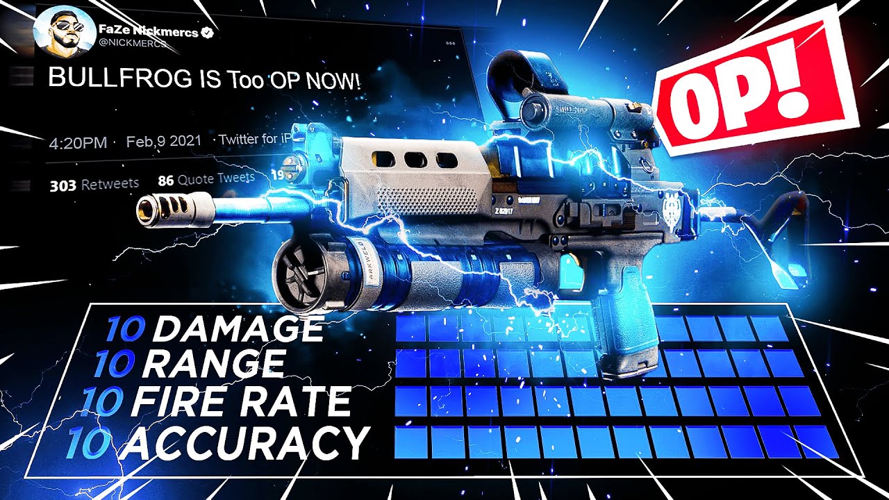 the FASTEST KILLING BULLFROG in COLD WAR.. (Best Bullfrog Class Setup ...