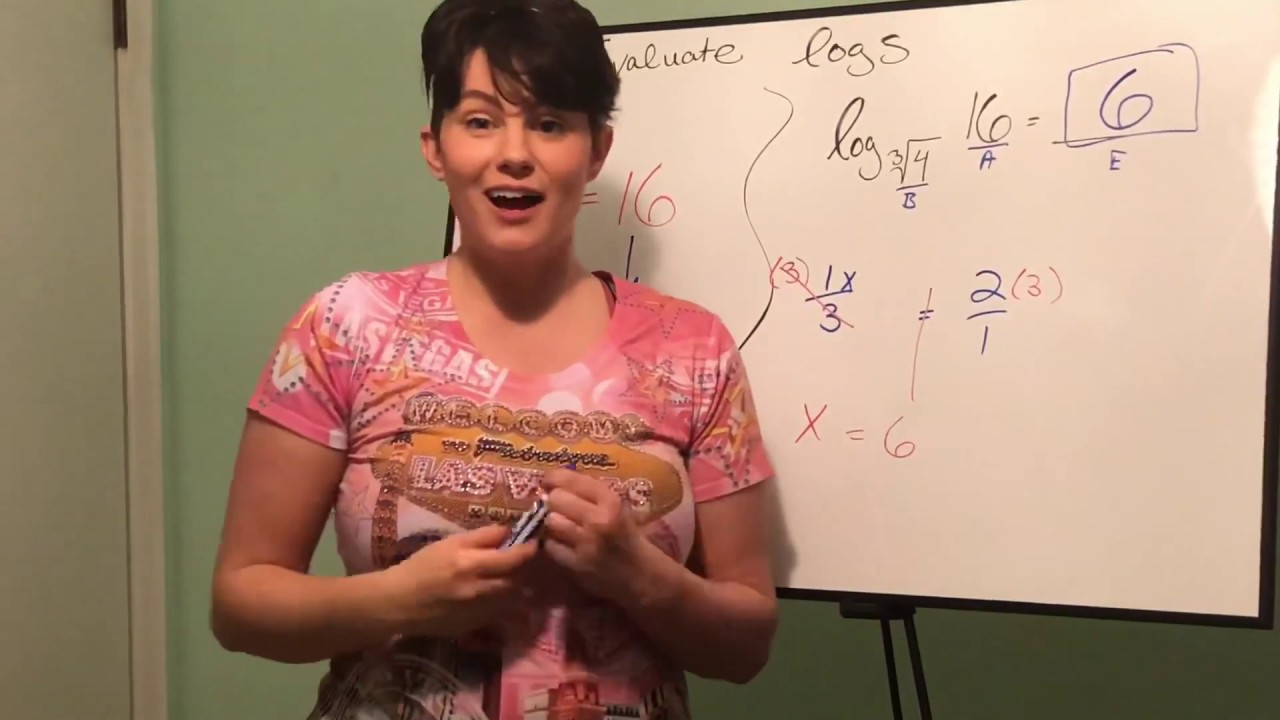 How to evaluate logarithms by hand (one easy example and one hard ...