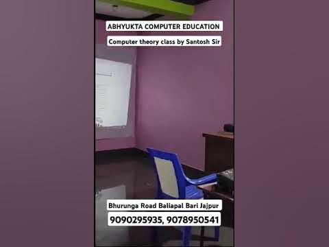 Computer theory class by Santosh Sir || #computerinstitute #computereducation - YouTube