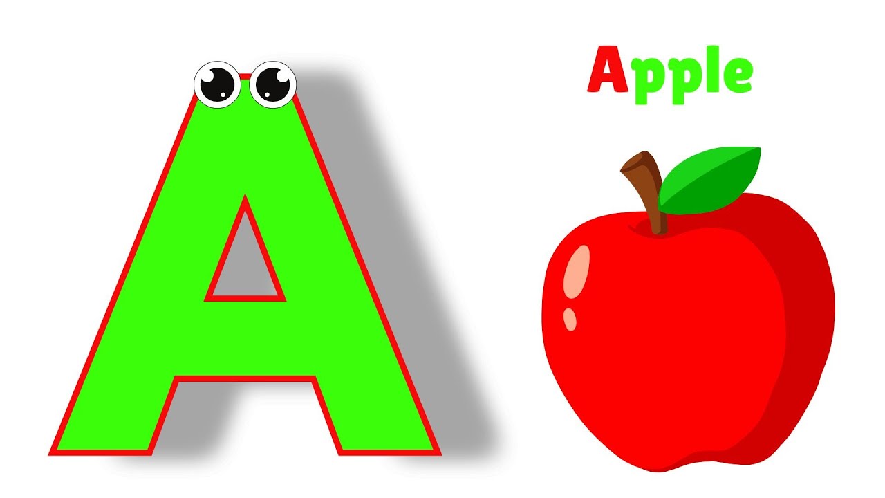 "🍎 A is for Apple- Phonics Number - YouTube
