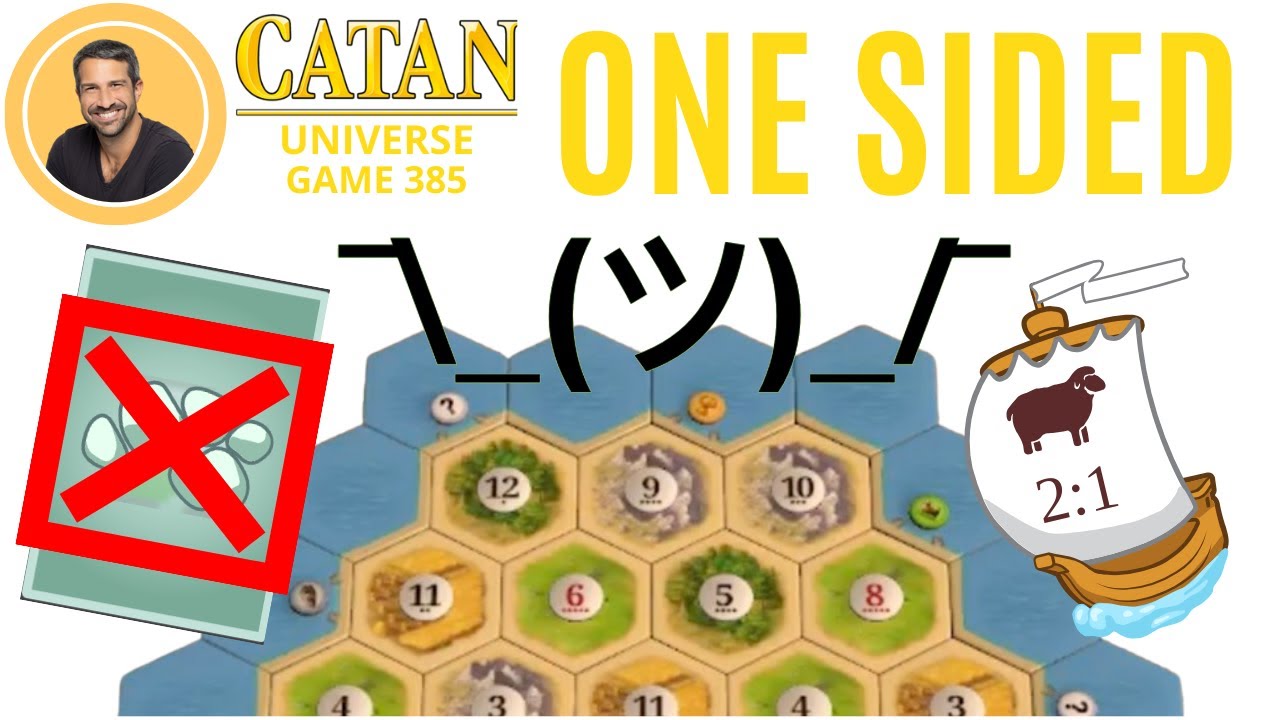 CATAN | Completely One Sided Annihilation | Game 385 - YouTube