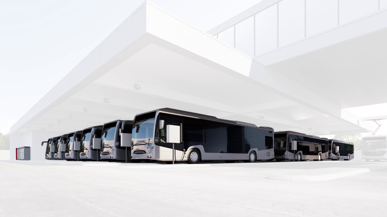 ABB's Smart Charging solution for bus depots - YouTube