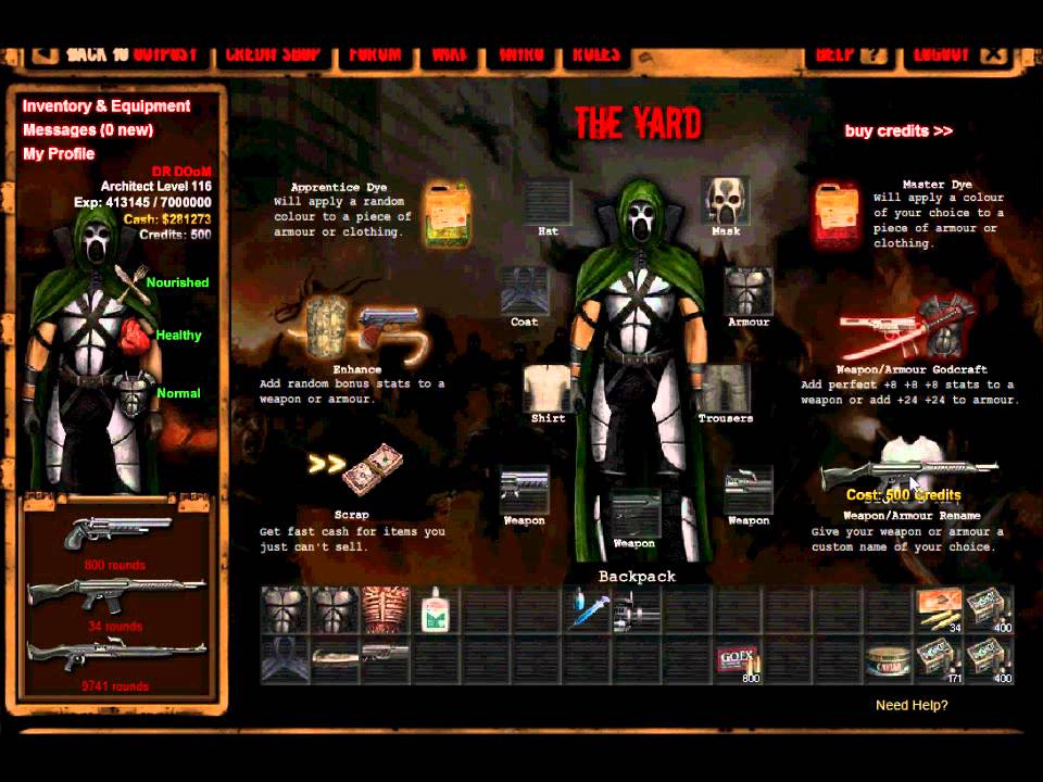 Dead Frontier: The Legendary Armory - YouTube