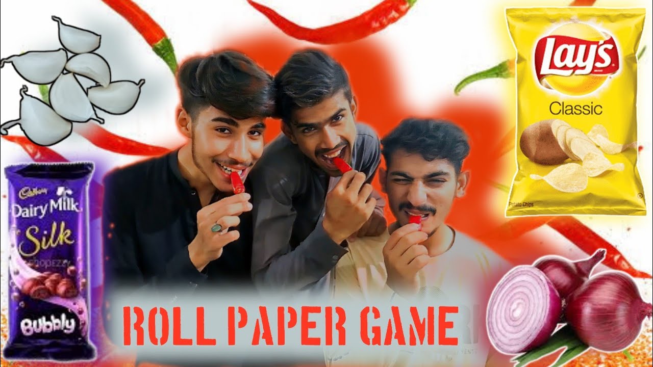 Game for friends | Roll paper and glass game challenge for friend|😆 ...