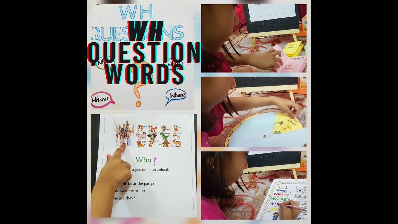 Who What Where When Why QUESTION WORDS To Improve Conversation Who What Where When Why QUESTION WORDS To Improve Conversation