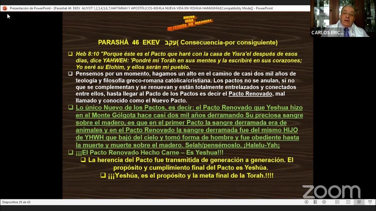 PARASHAT HASHAVUA Nº46 EKEV ( A CAUSA DE ) - YouTube