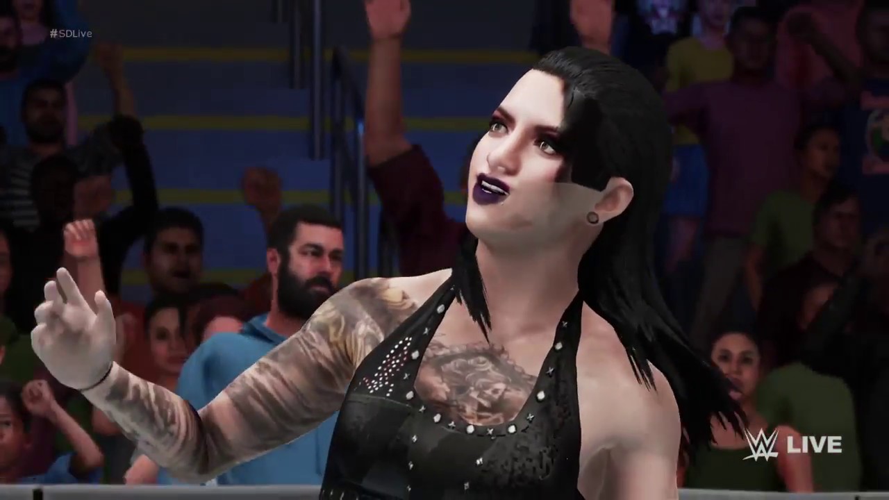 NAOMI VS RUBY RIOTT - WWE Smackdown Live - YouTube