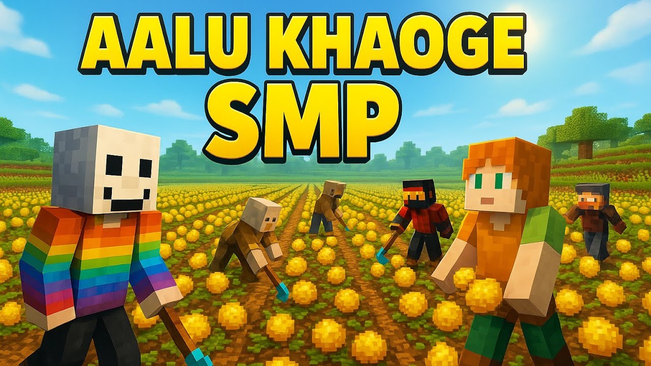 🚀 Launching the Aalu Khaoge SMP! 🌱 | Minecraft Public SMP | Giant ...