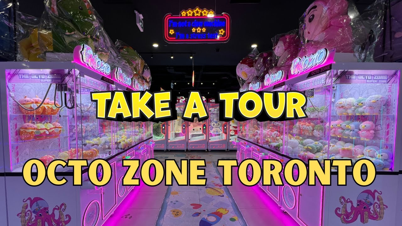 Octo Zone Toronto Claw Machine Arcade #clawmachine #toronto #arcade ...