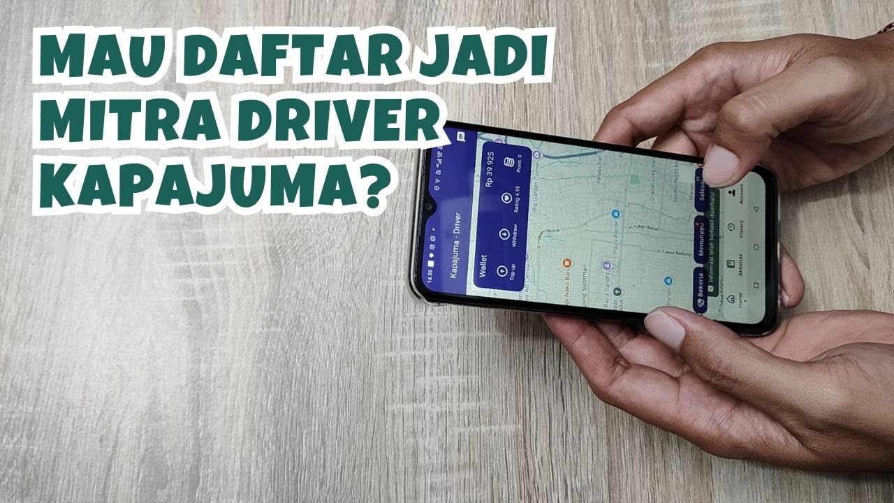 CARA DAFTAR MENJADI MITRA DRIVER KAPAJUMA - YouTube