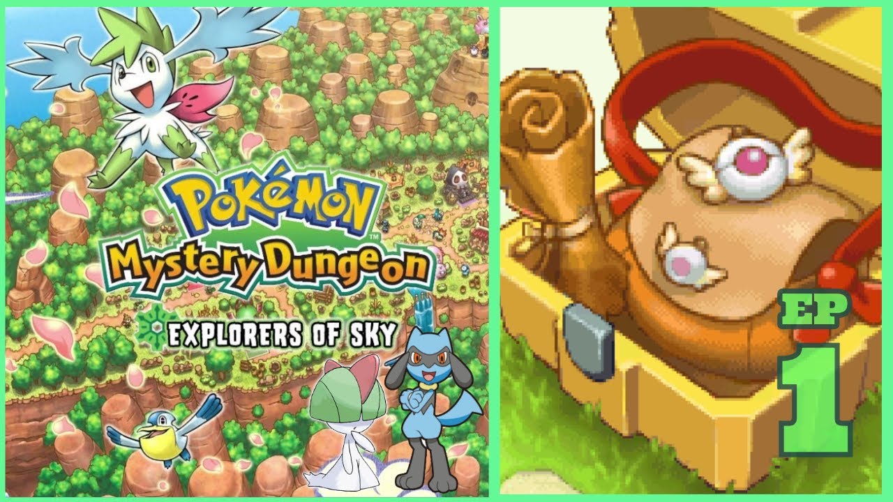 Pokémon Mystery Dungeon Explorers of Sky Alpha: Part 1 - Human no more; Team SkySeekers UNITE ...