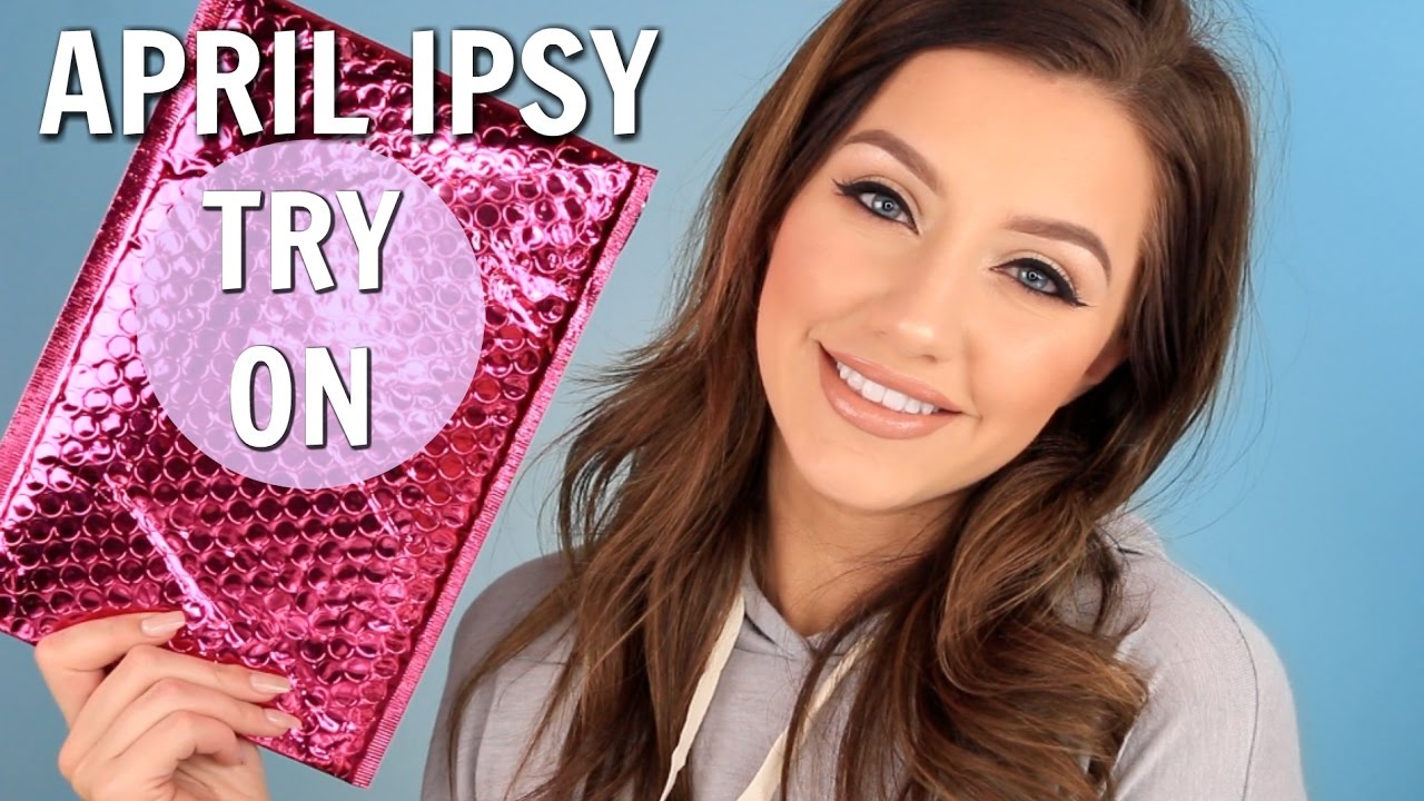 APRIL IPSY UNBOXING - Try On | Jazzi Filipek - YouTube