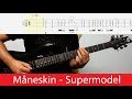 Måneskin - Supermodel Guitar Chords And Rhythm With Tabs(Slower ...