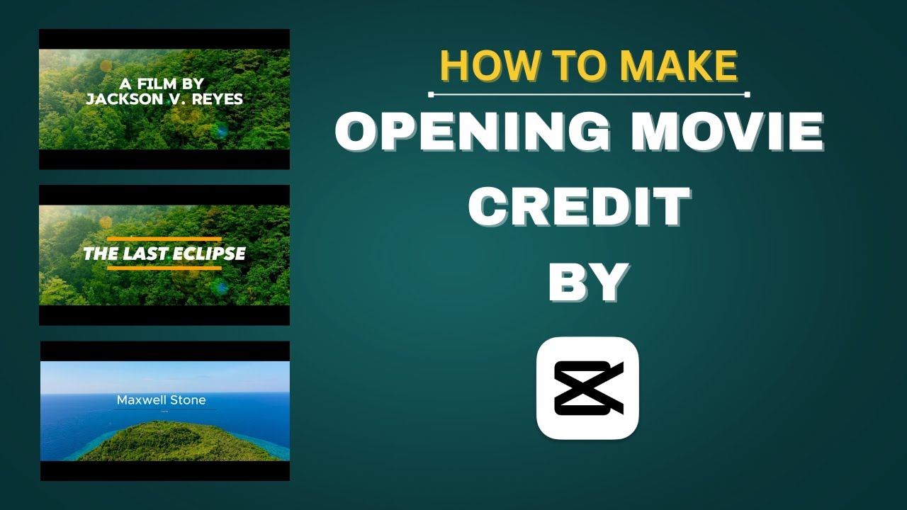 How to Make Movie Credits in CapCut | Easy Step-by-Step Tutorial (2025 ...