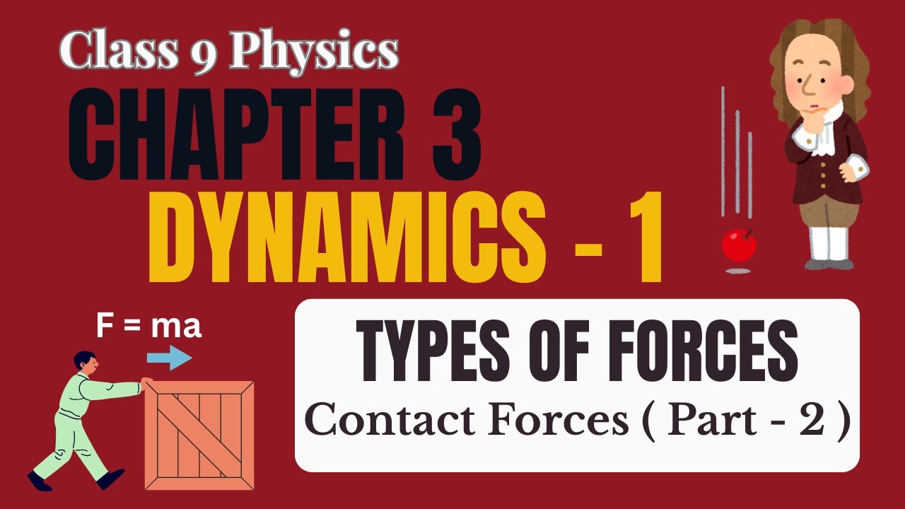 Class 9 Physics Chapter 3 Dynamics - 1 | Types of Forces: Friction ...