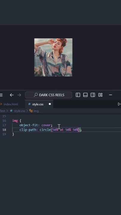CSS Clipping Path Example 🤯🤯🤯 #csstricks - YouTube