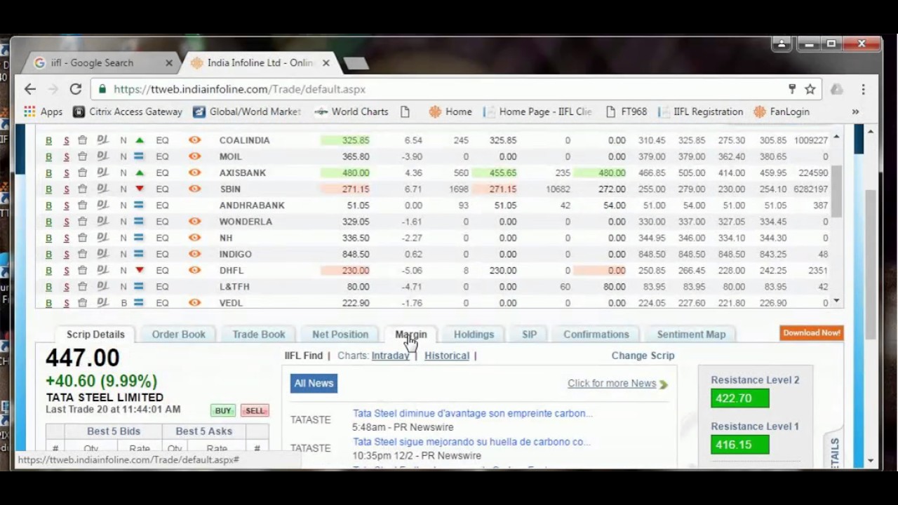 IIFL Login and Bank Transfer in English Short Version - YouTube
