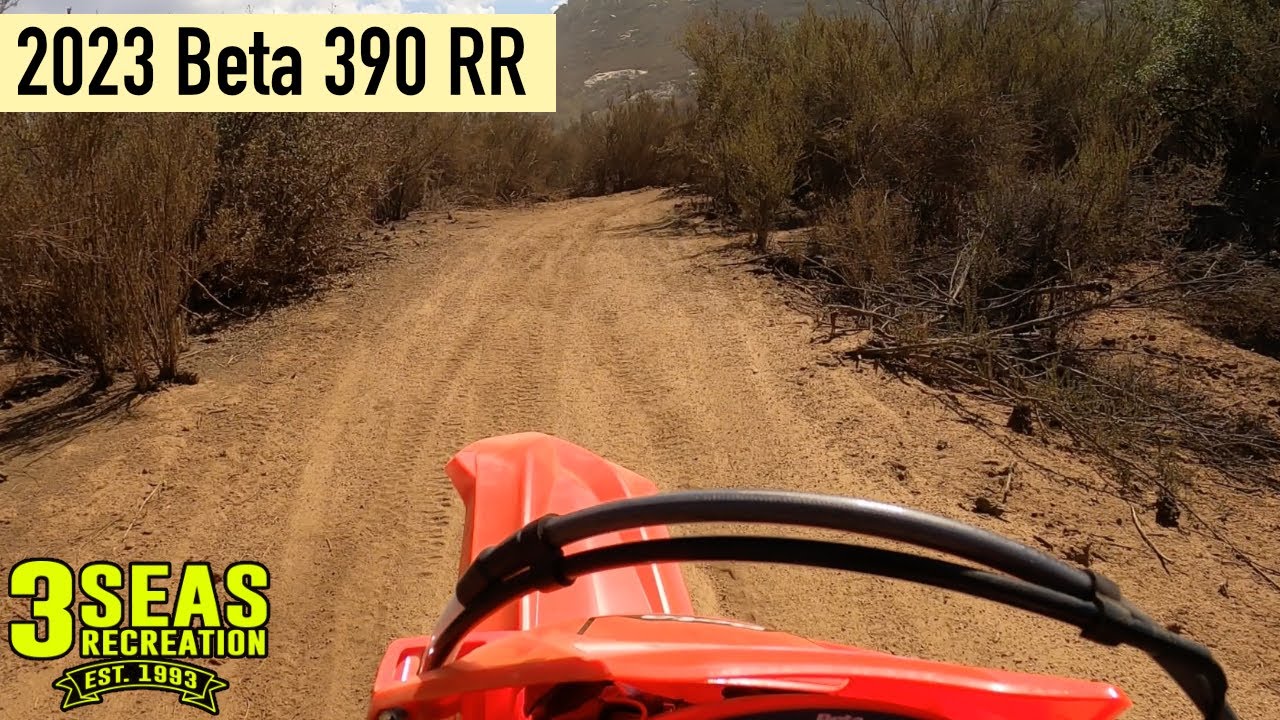 FIRST RIDE! 2023 Beta 390 RR Motorcycle - Best 4-Stroke bike in the ...