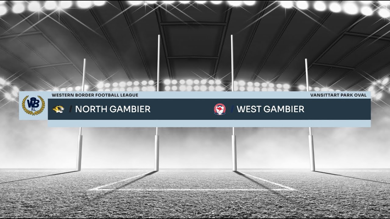 SF1 A Grade North Gambier v West Gambier - Western Border Football ...