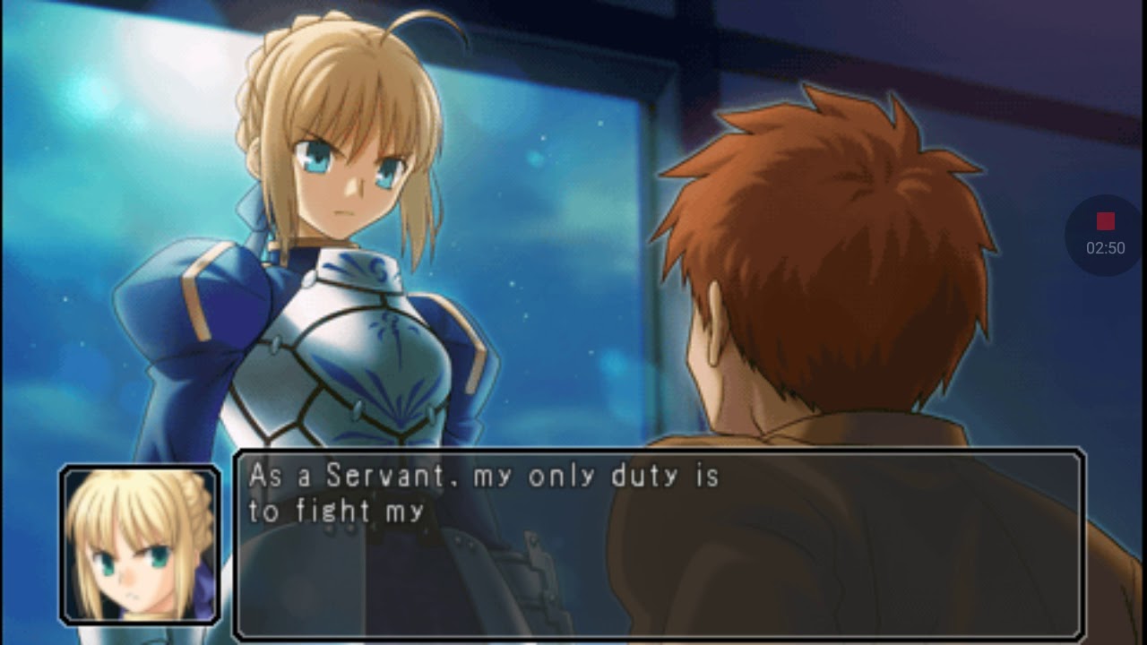 Fate/ unlimited codes portable part 1 - YouTube