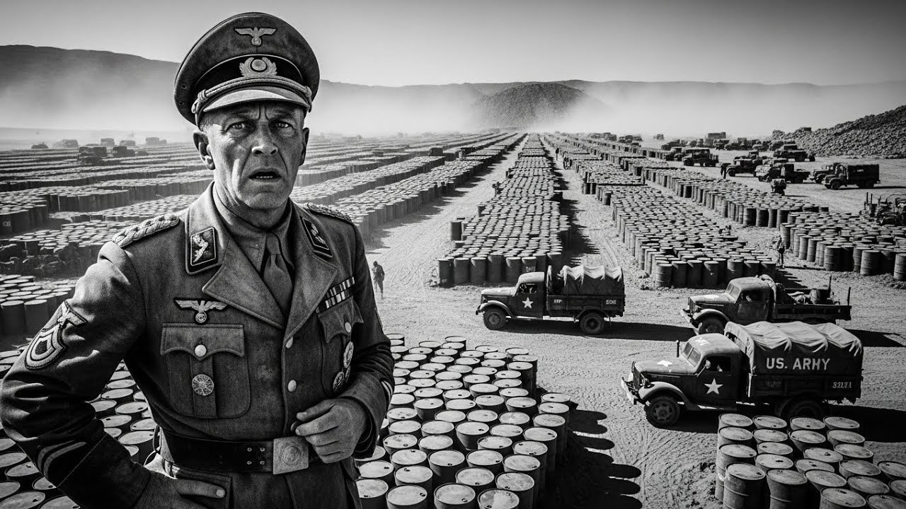 WW2: German Colonel Captures Massive US Fuel Depot in North Africa ...