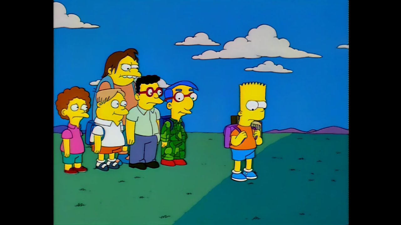 Simpsons - Cross This Line Into Mystery and Danger (from "Lemon of Troy ...