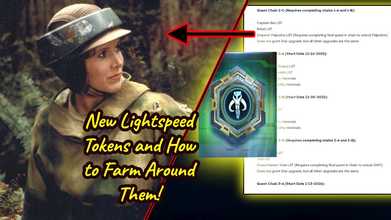 New Lightspeed Tokens and How to Farm Around Them! - YouTube