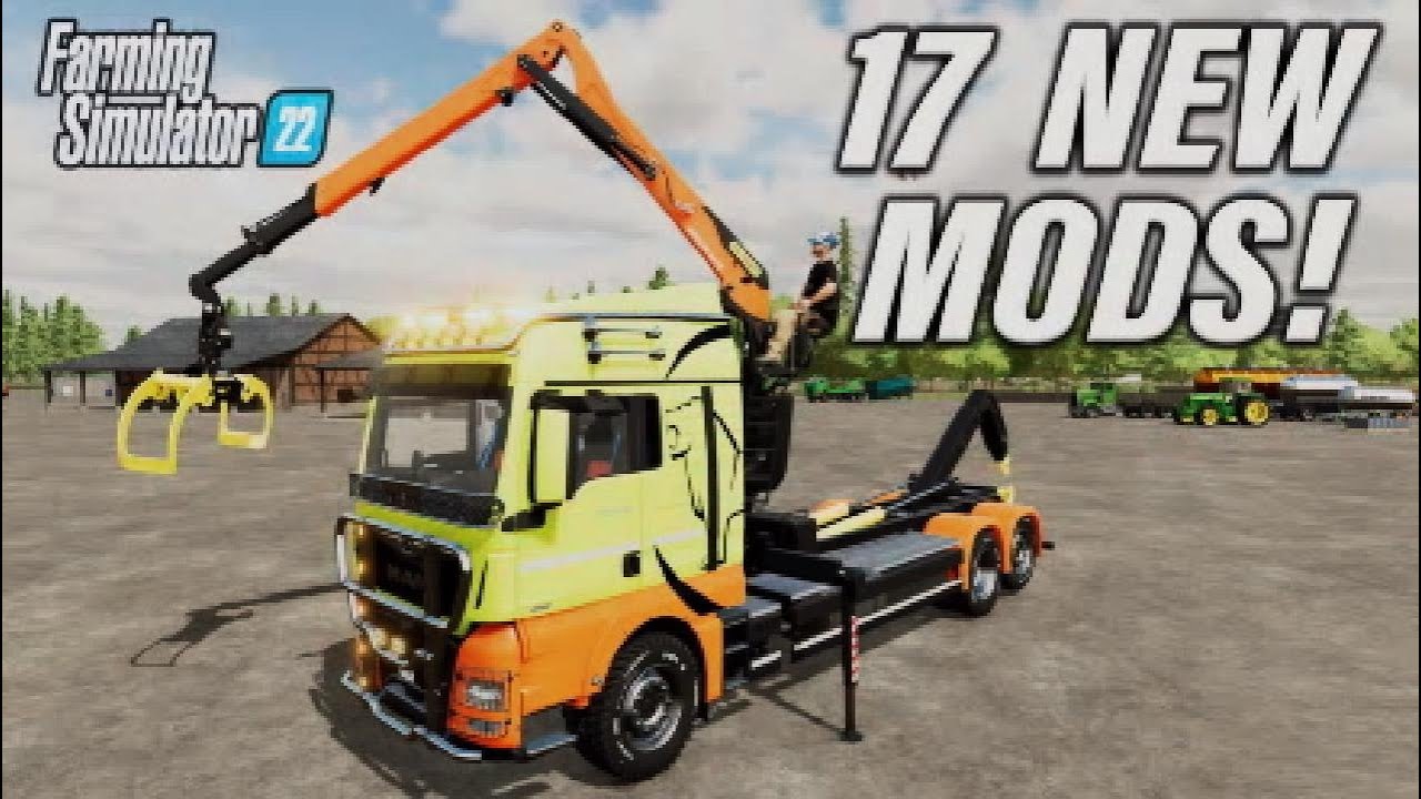 FS22 | 17 NEW MODS! | (Review) Farming Simulator 22 | PS5 | 20th Oct ...