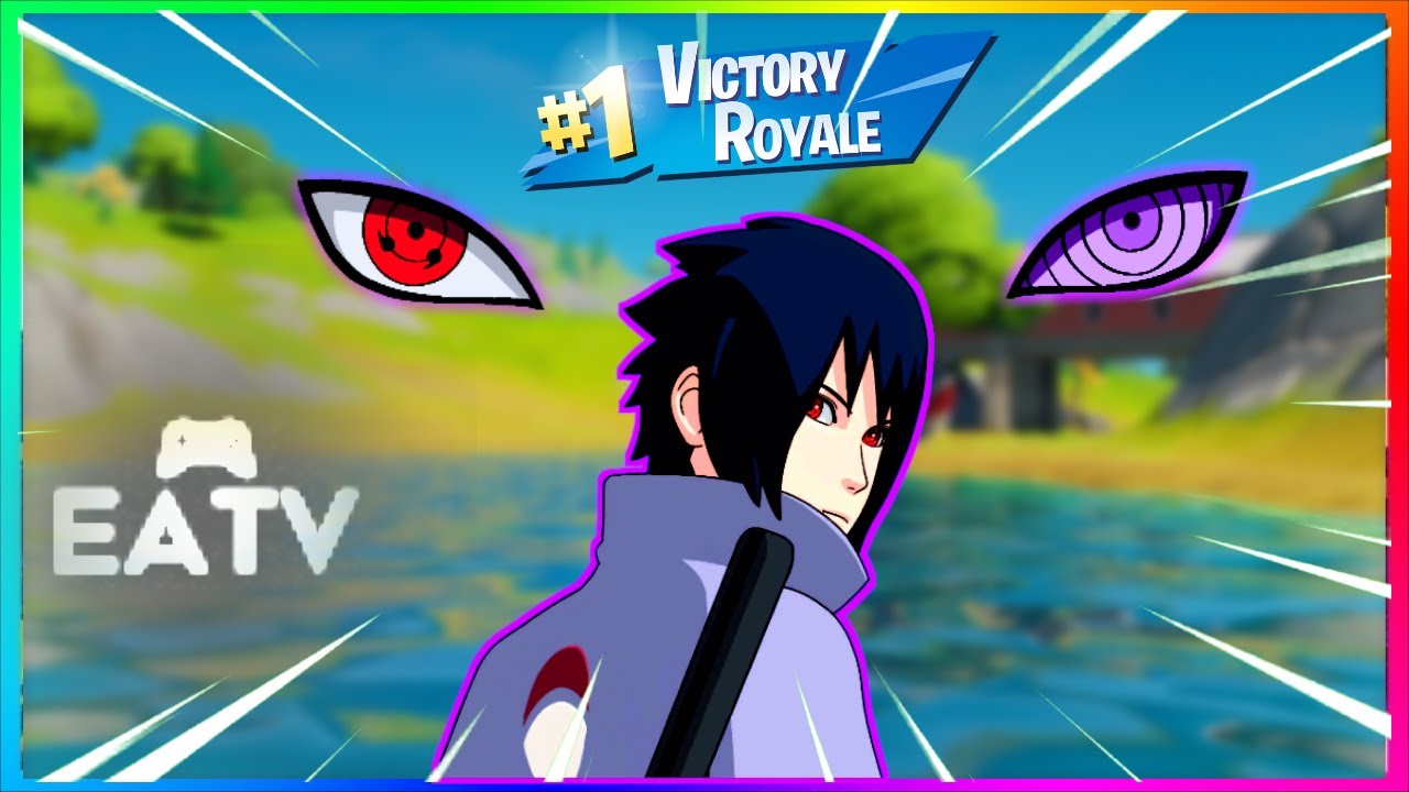 Sasuke Uchiha Skin Gameplay - Solo Victory Royale!![EATV] - YouTube