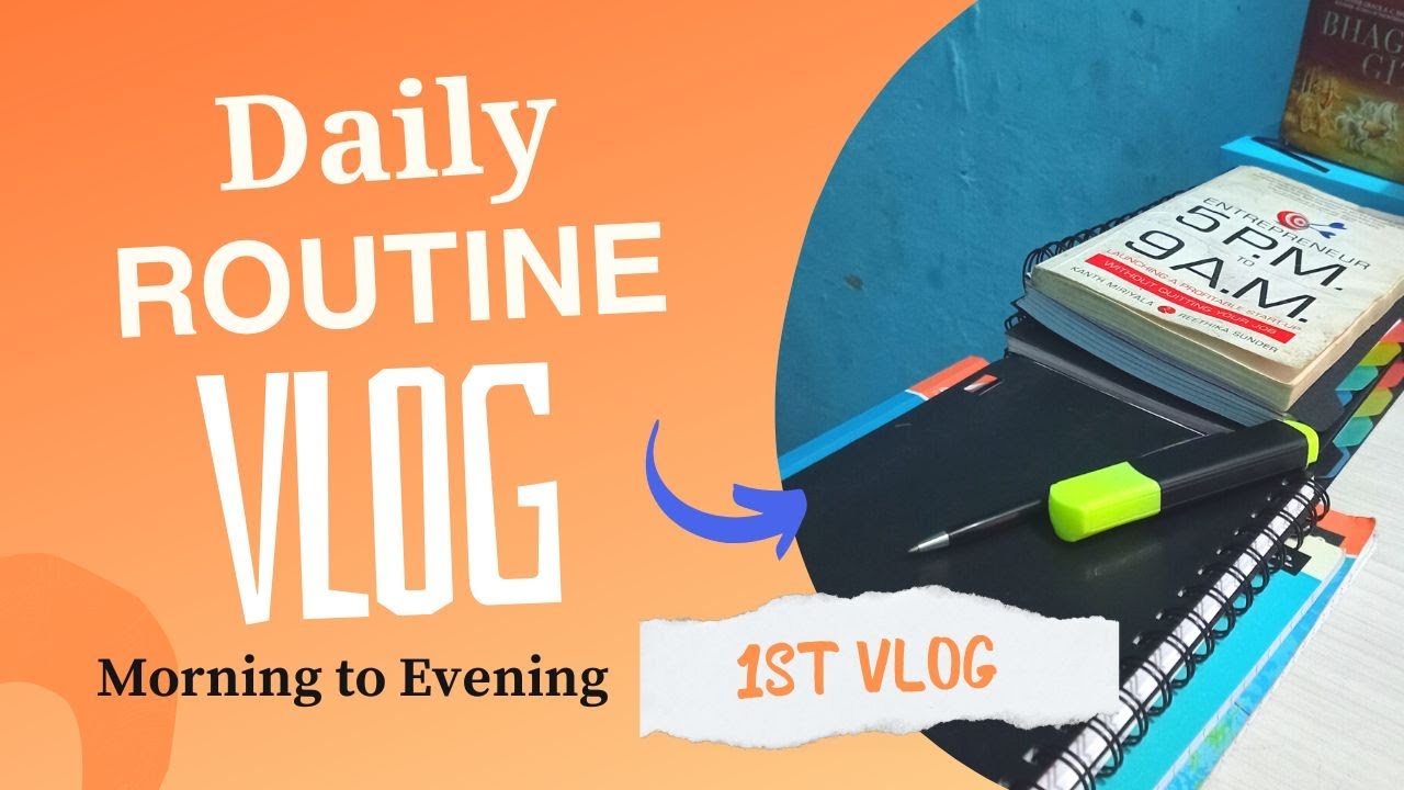 Daily Routine Study Vlog | Morning to Evening | Productive Vlog | Its ...