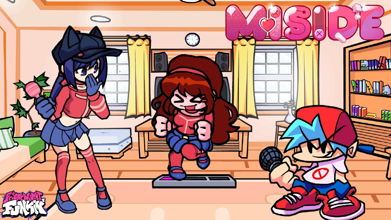 FNF: MiSide // Vs Cappie (Cool Mita) // hot air balloon but mita sing ...