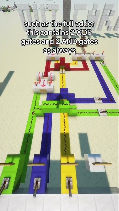 Minecraft Redstone Sequential Circuits: The Basics of Digital Systems Part 3 - YouTube