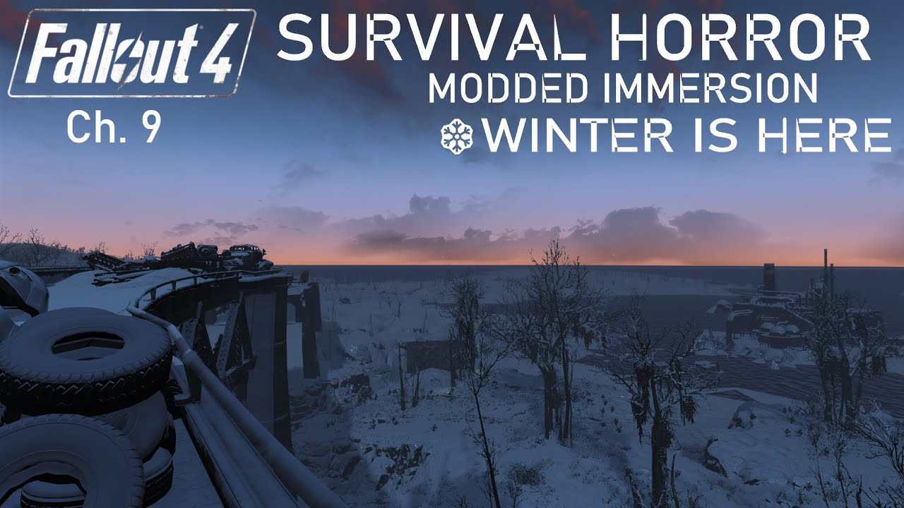 [ PC ] ☢️ Fallout 4 Survival Horror Modded Immersion ️ NUCLEAR WINTER ...
