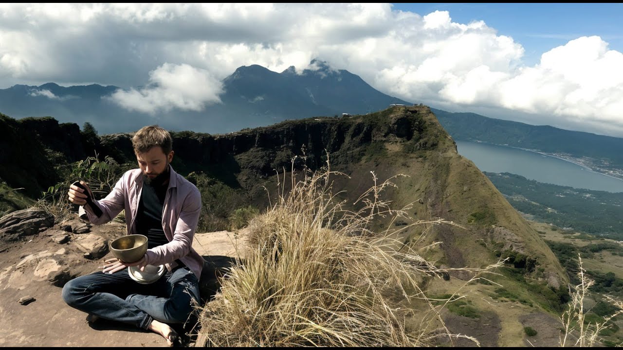 Ancient Singing Bowl & Volcano Energy | Cleansing Healing Chakras, Mind ...